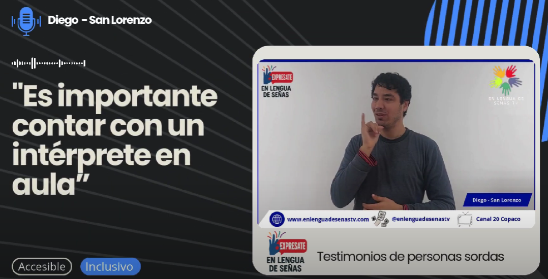 EPISODIO 4! Exprésate en Lengua de Señas Conocé a Diego González - En ...